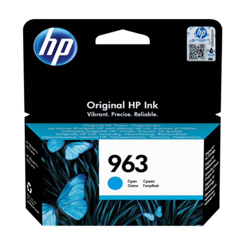 HP 963 Ink Cartridge Cyan - eShop