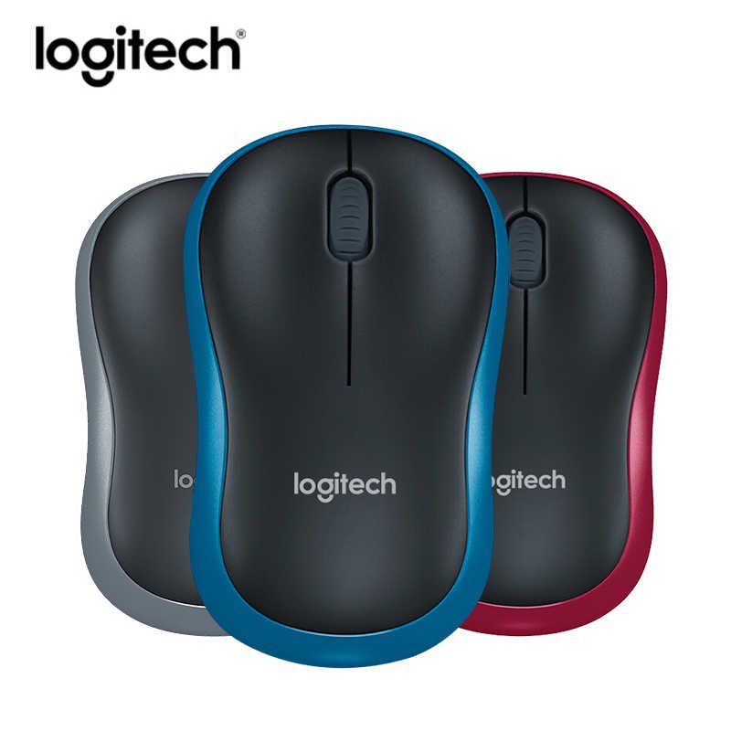 Logitech Wireless Computer Standard Mice Logitech M185 Compact Wireless ...